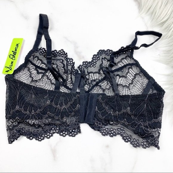 Sam Edelman | Intimates & Sleepwear | Sam Edelman Black Lurex Sheer ...